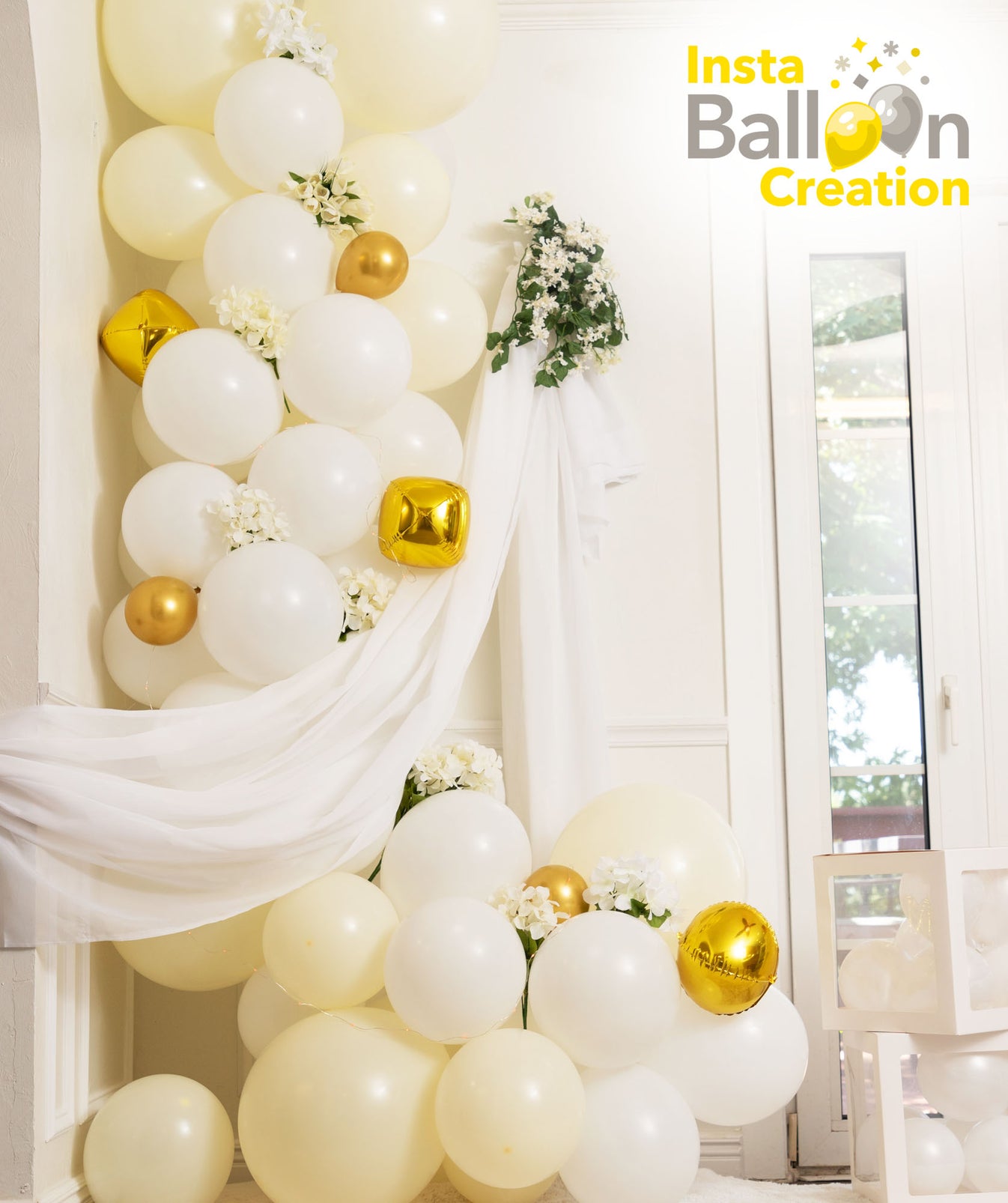 A Wedding Balloon Garland Kit – Insta Balloon Creation