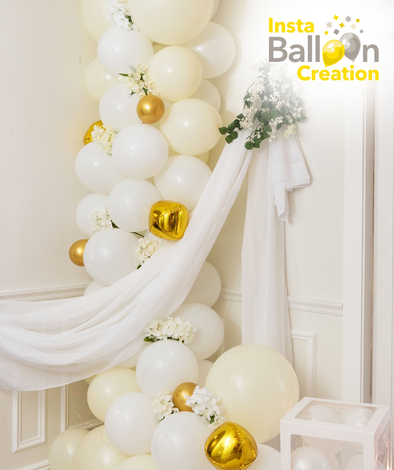 A Wedding Balloon Garland Kit – Insta Balloon Creation